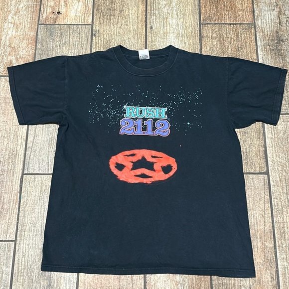 Anvil | Shirts | Y2k Rush 212 Unisex L Album Cover Black Tshirt | Poshmark